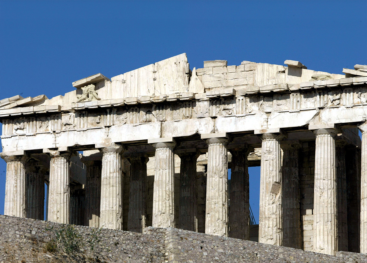 Antike Griechische Tempel