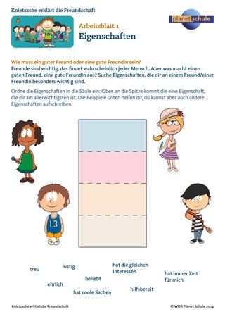 Philosophie Schule | Knietzsche und die Freundschaft | Unterricht ...