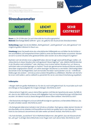 Hilfe für Kinder: gegen Stress in der Schule | Unterricht - planet schule