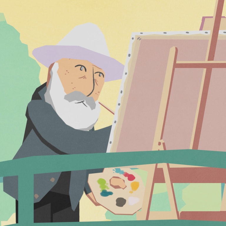 Der Künstler Claude Monet kurz erklärt | Film | Animation - planet schule